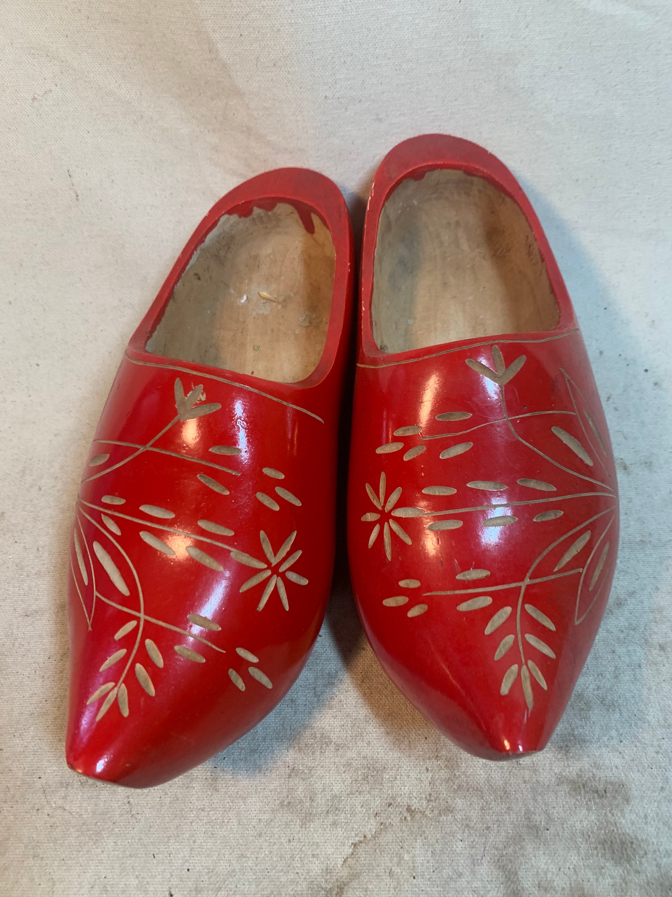 Carved Scandinavian Clogs - Etsy