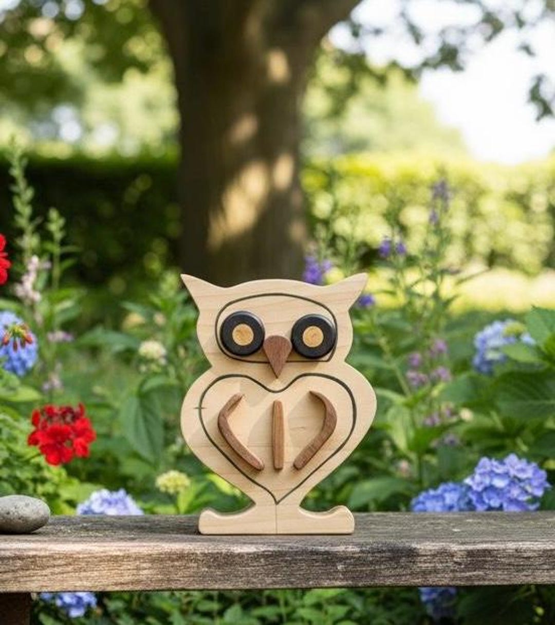Handmade Owl Bandsaw Box – Walnut and Maple – Jewelry & Trinket Storage - Light Version - Etsy