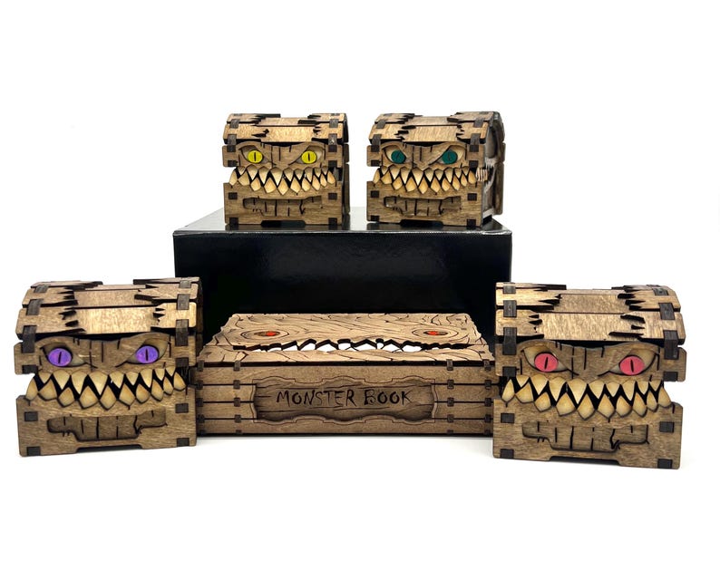 Monster Box, Keepsake Box Fantasy Monster Collectible Gift for Boy and ...