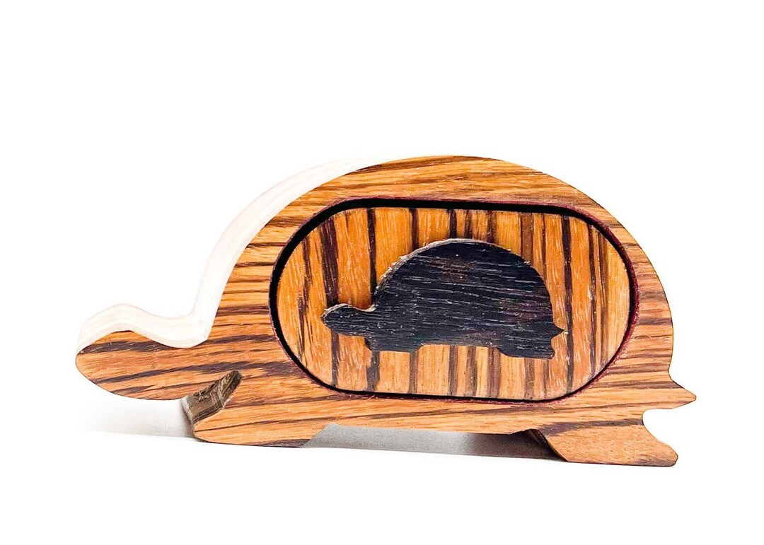 Turtle Bandsaw Box, Birthday Gift, Anniversary Gift, Reptiles, Jewelry ...