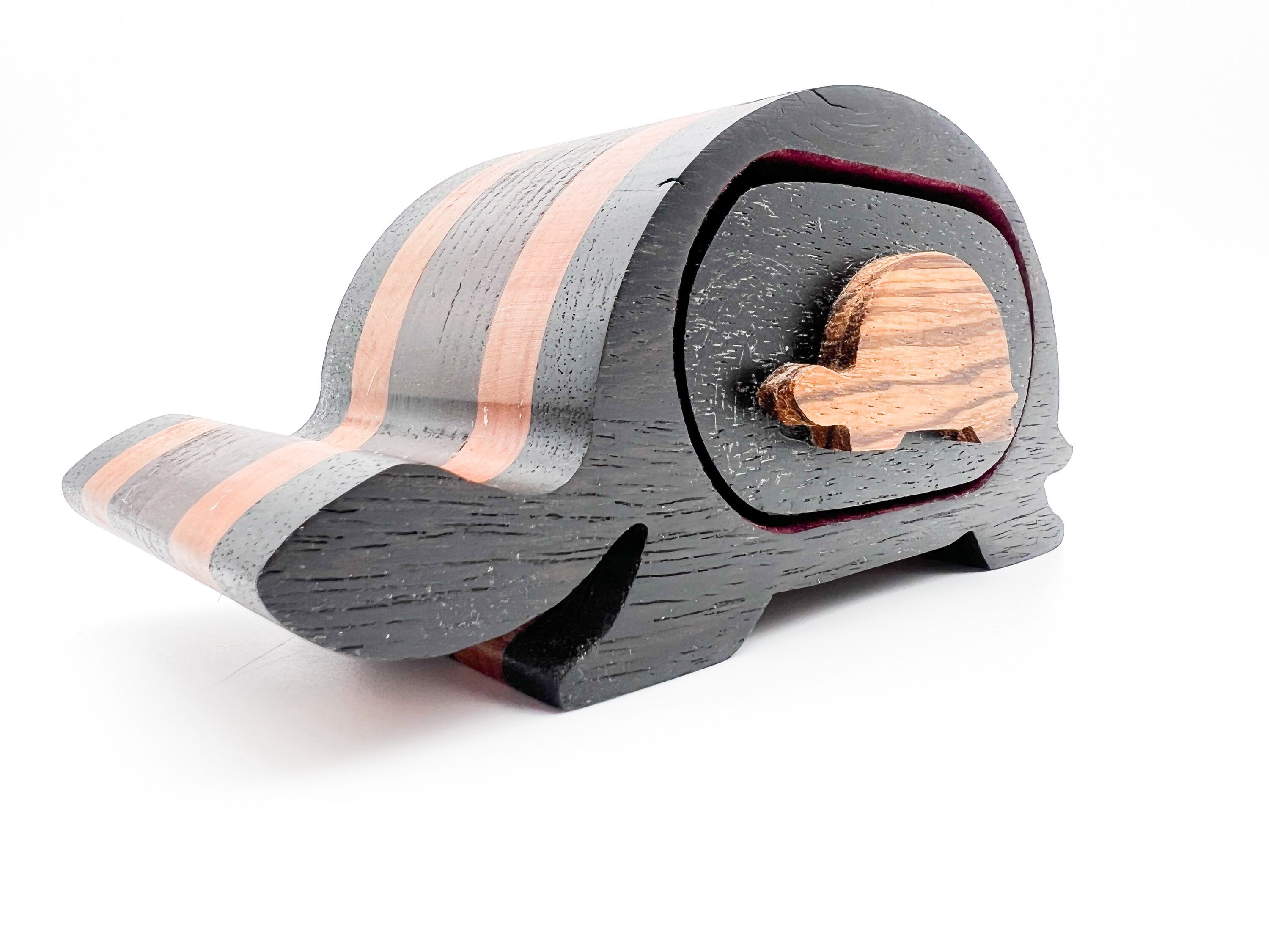 Turtle Bandsaw Box, Birthday Gift, Anniversary Gift, Reptiles, Jewelry ...