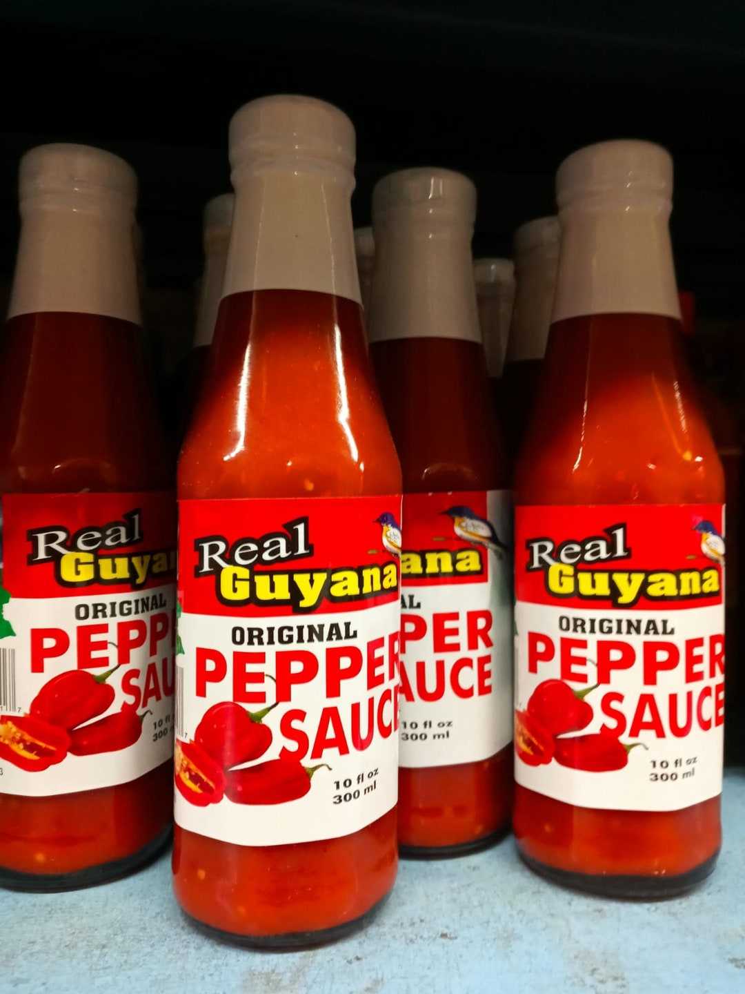 Real Guyana Pepper Sauce Bundle 2 Bottles 10oz Each - Etsy