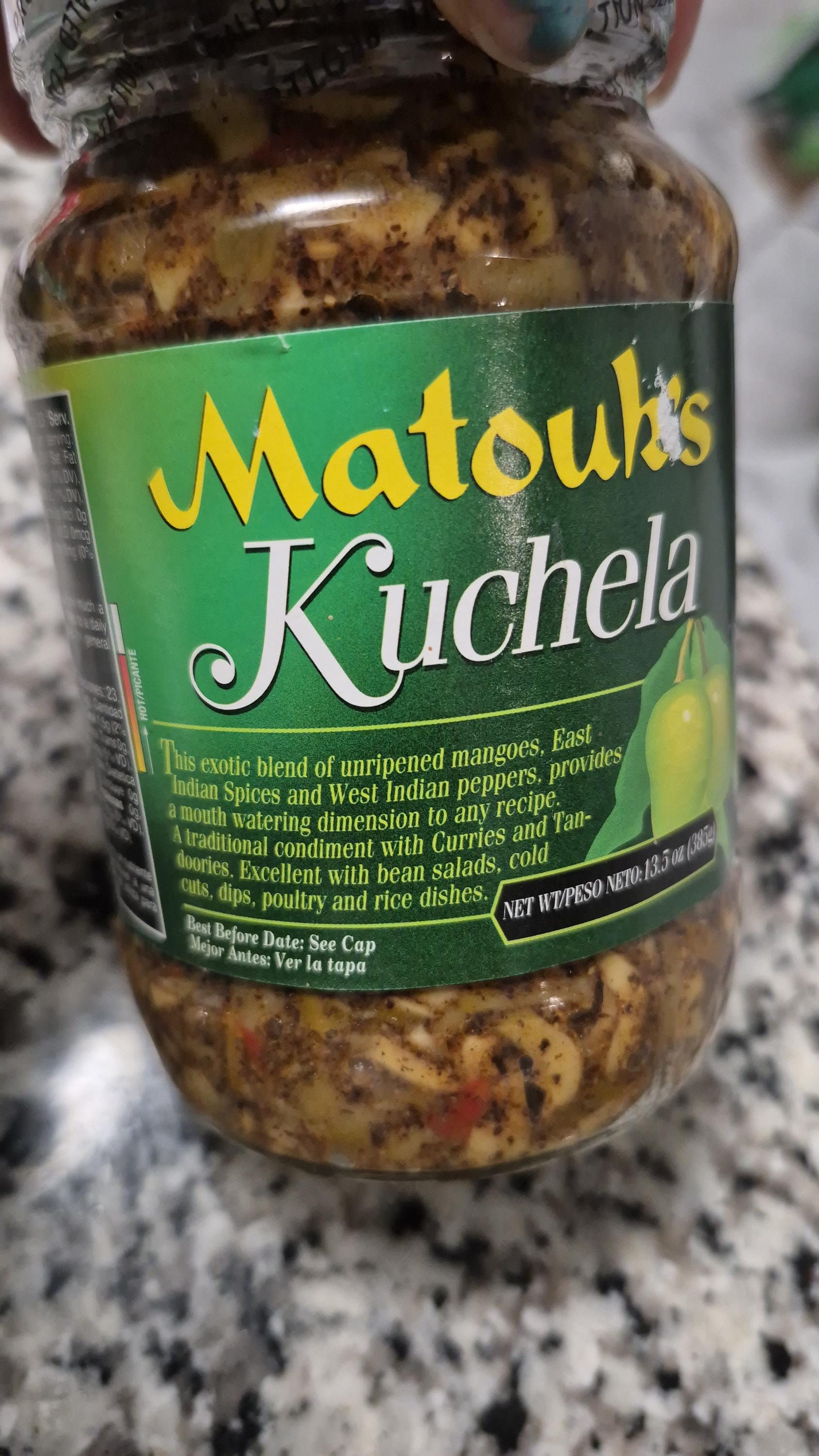 Guyanese Mango Kuchela: Trinidad Spicy Achar Chutney - Matouks 13.5oz ...