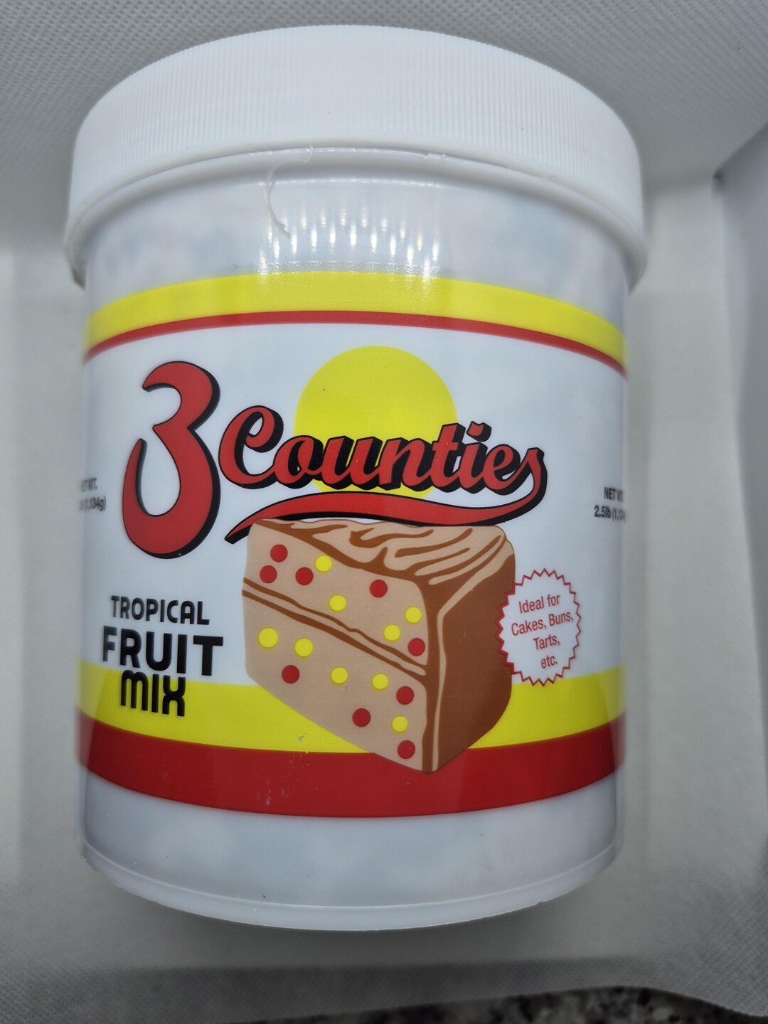 Guyanese Black Cake Fruit Mix: 3 Counties Tropical Blend (2 X 2.5 Lbs ...