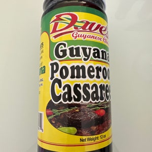 Guyana Pomeroon Cassareep Dave’s - 12 Oz Guyanese Pepper Pot Flavor ...