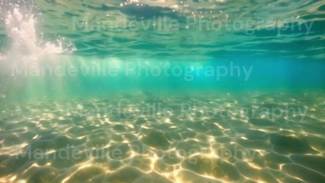 4K Animated Ocean Background: Ultra HD Deep Sea Stock Video, Instant ...