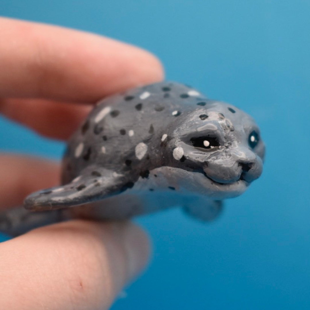 Handmade Seal Pup Sculpture - Etsy