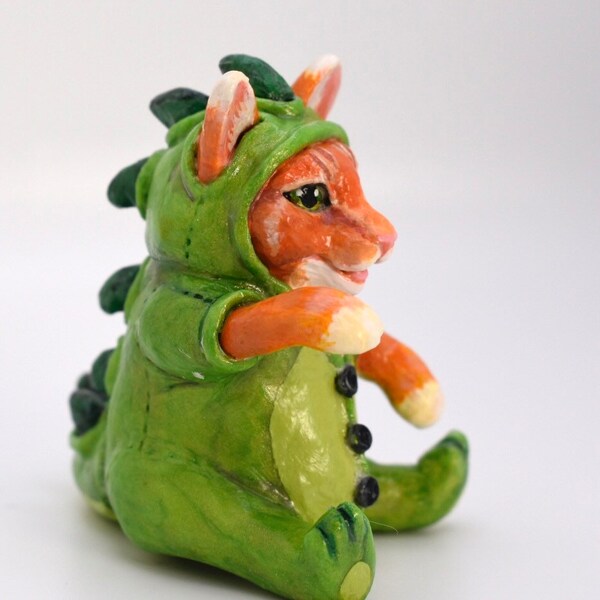 Kitty Saurus - Etsy
