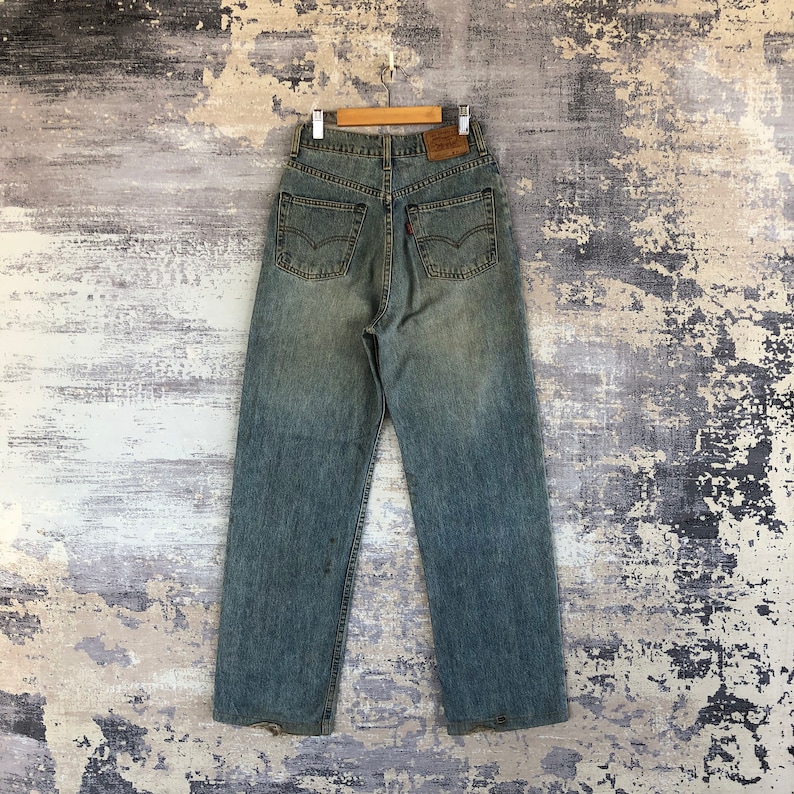 W24 Vintage Levis 509 Loose Fit Jeans Womens High Waist Jeans Levi's 509 Denim Levi 509 Faded ...