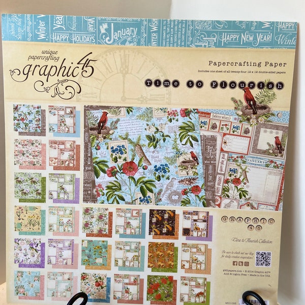 Graphic 45 Paper - Etsy