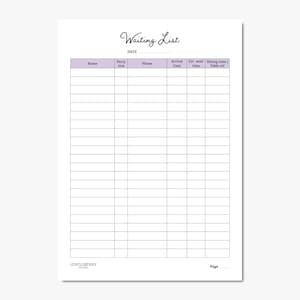 Restaurant Template Bundle | Digital Download PDF Printable | A4, A5 ...