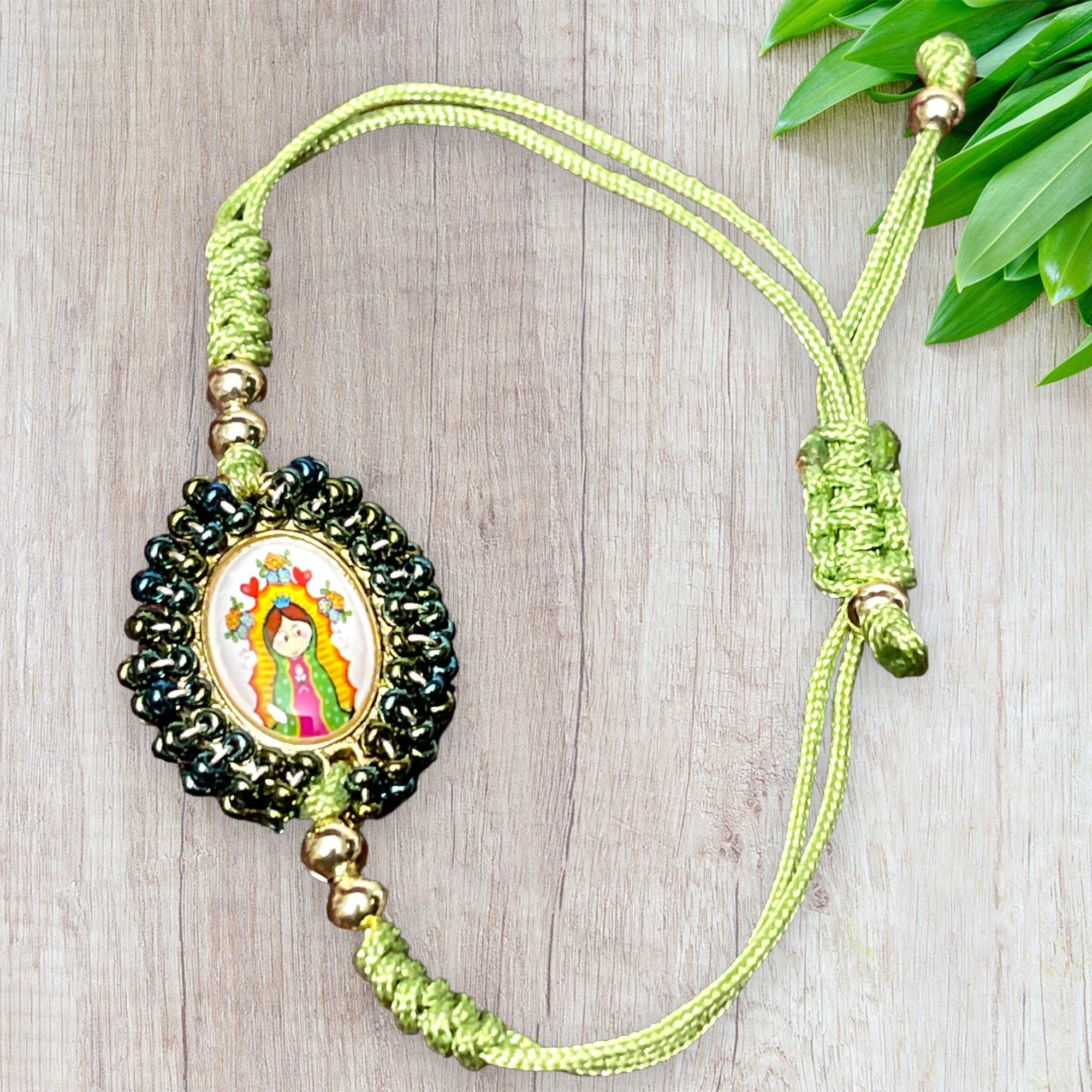 Virgen De Guadalupe Bracelet. Our Lady of Guadalupe Bracelet. Handmade ...
