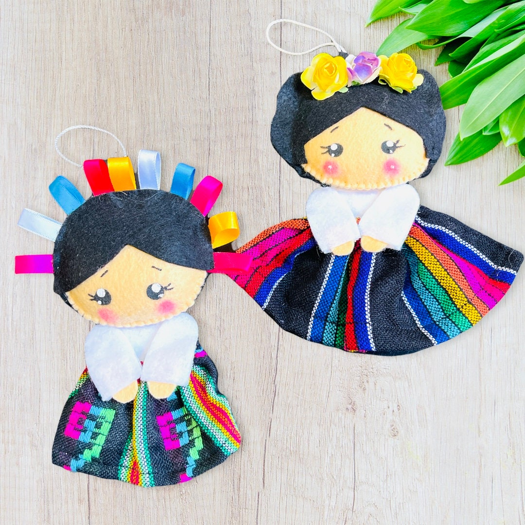 Frida and Muñeca Lele Tassels. Bag Decorations. Key Tassels. - Etsy