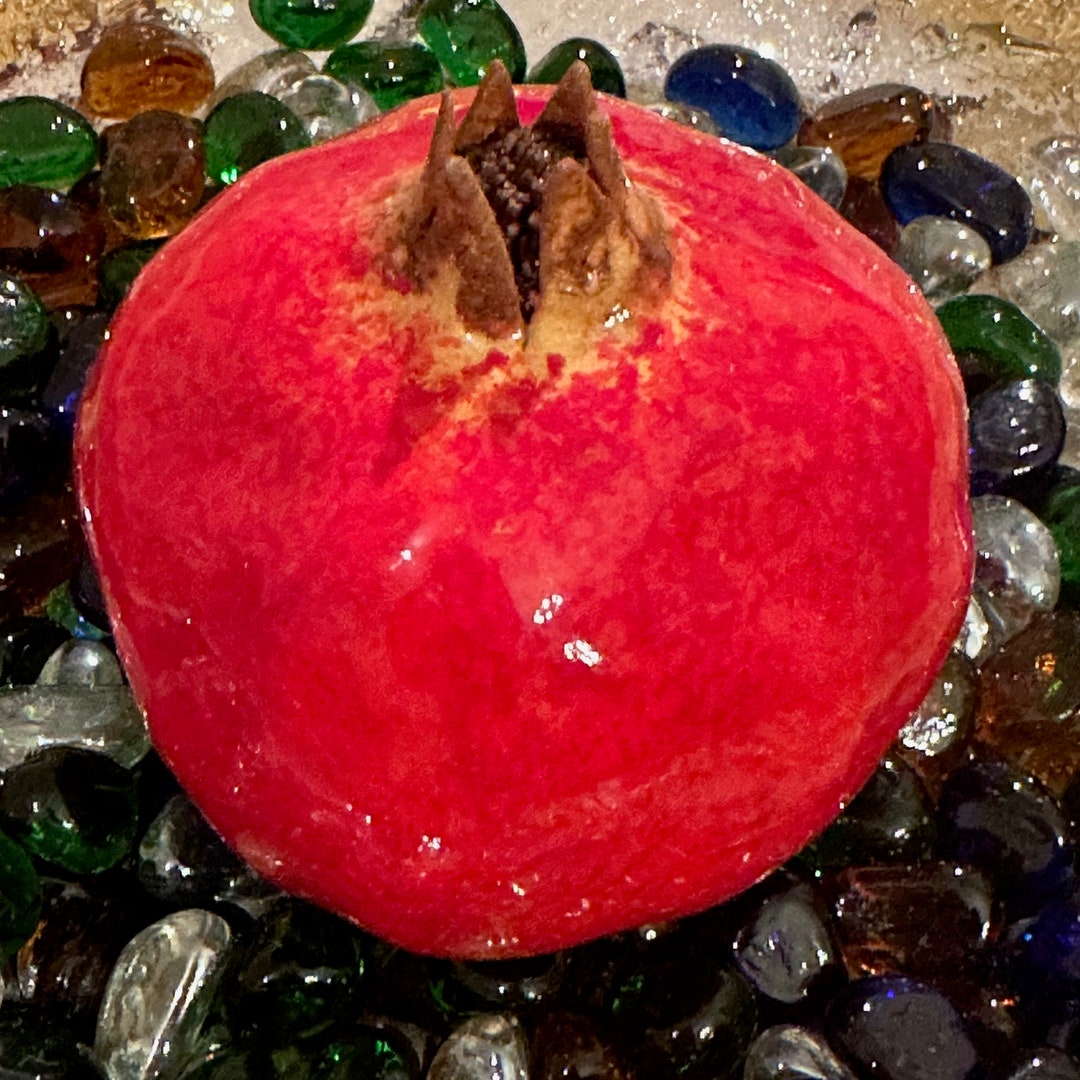 Hellenic Ceramic Pomegranate, Symbol for Good Luck, Good Vibes, Health ...