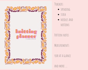 Knitting Bullet Journal DIGITAL PDF - Etsy