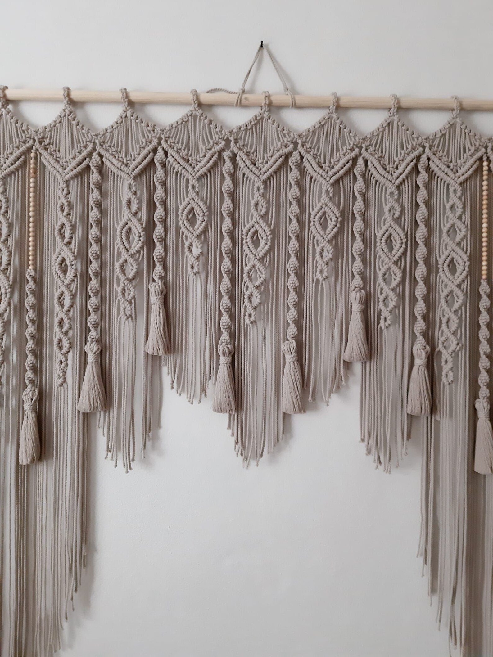 Wedding Backdrop Macrame Curtain nomad Boho Decor - Etsy