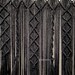 Macrame Curtain for Door or Window, Handmade Black Macrame Curtain ...
