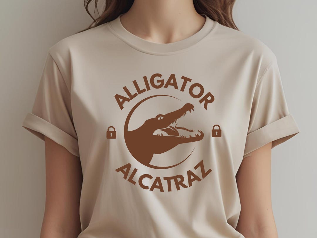SVG Alligator Alcatraz | Cricut Tested | Prison Mug T-shirt Tote Design ...