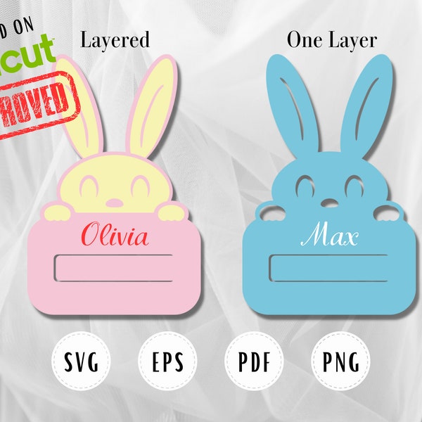 Easter Bunny Tags - Etsy