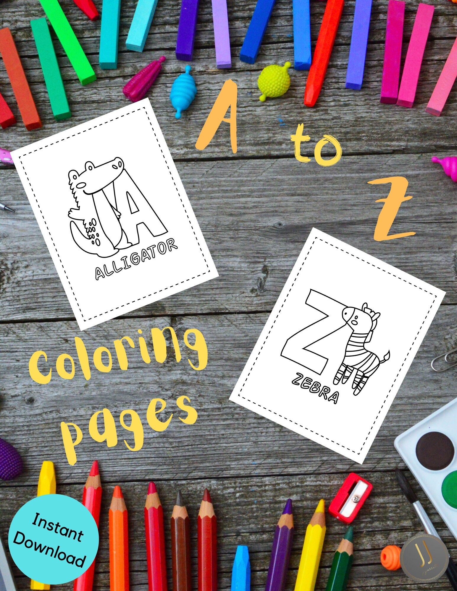 Alphabet Coloring Book | A-Z Coloring Pages | Alphabet Coloring Pages ...