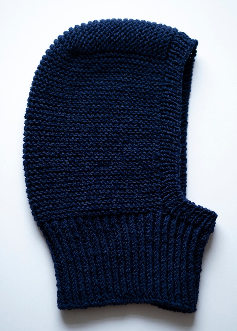 Balaclava Knitting Pattern for Beginners/knitted Hood Pattern - Etsy