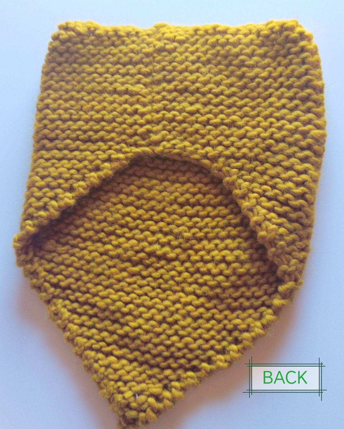 Bandana Cowl Knitting Pattern Men's Bandana Scarf - Etsy