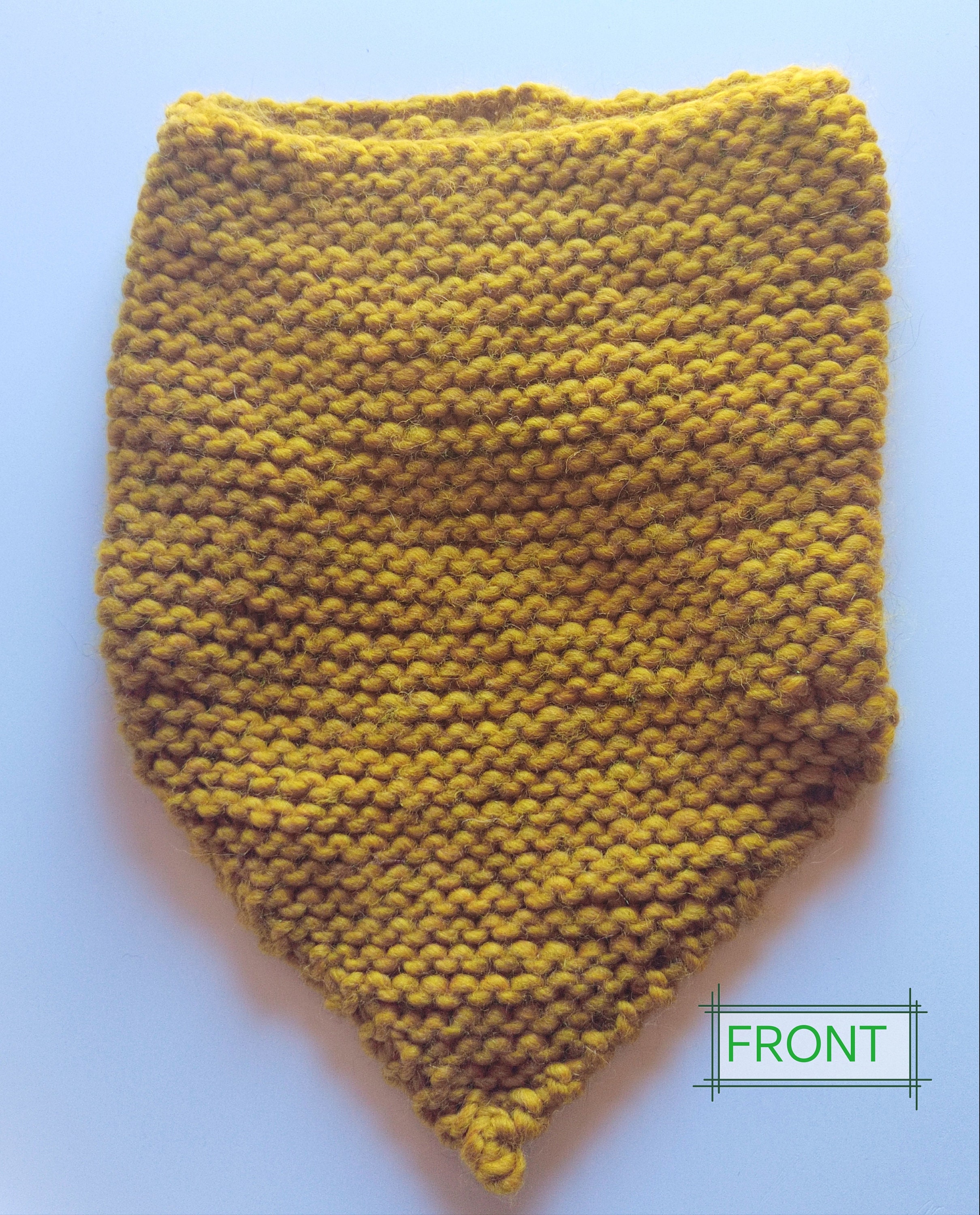 Bandana Cowl Knitting Pattern Men's Bandana Scarf Women's Bandana Scarf ...