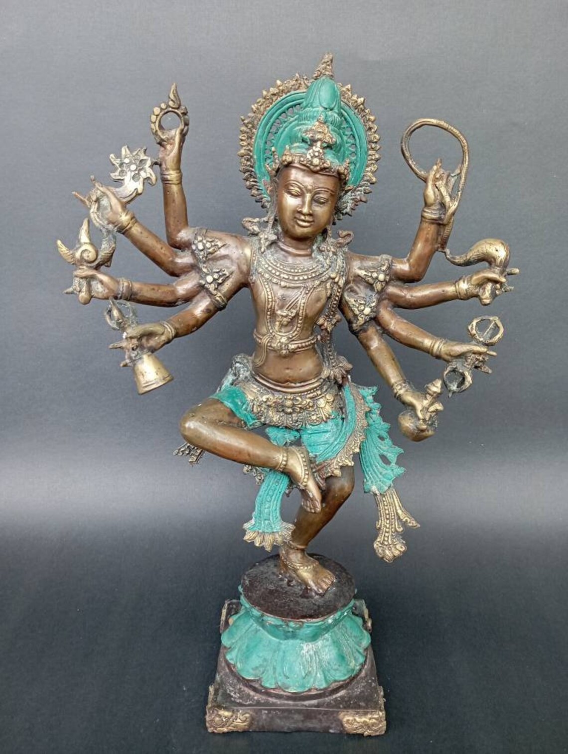 Mahakali Statue 8 Arms Kali Statue Maa Kali Statue Goddess - Etsy