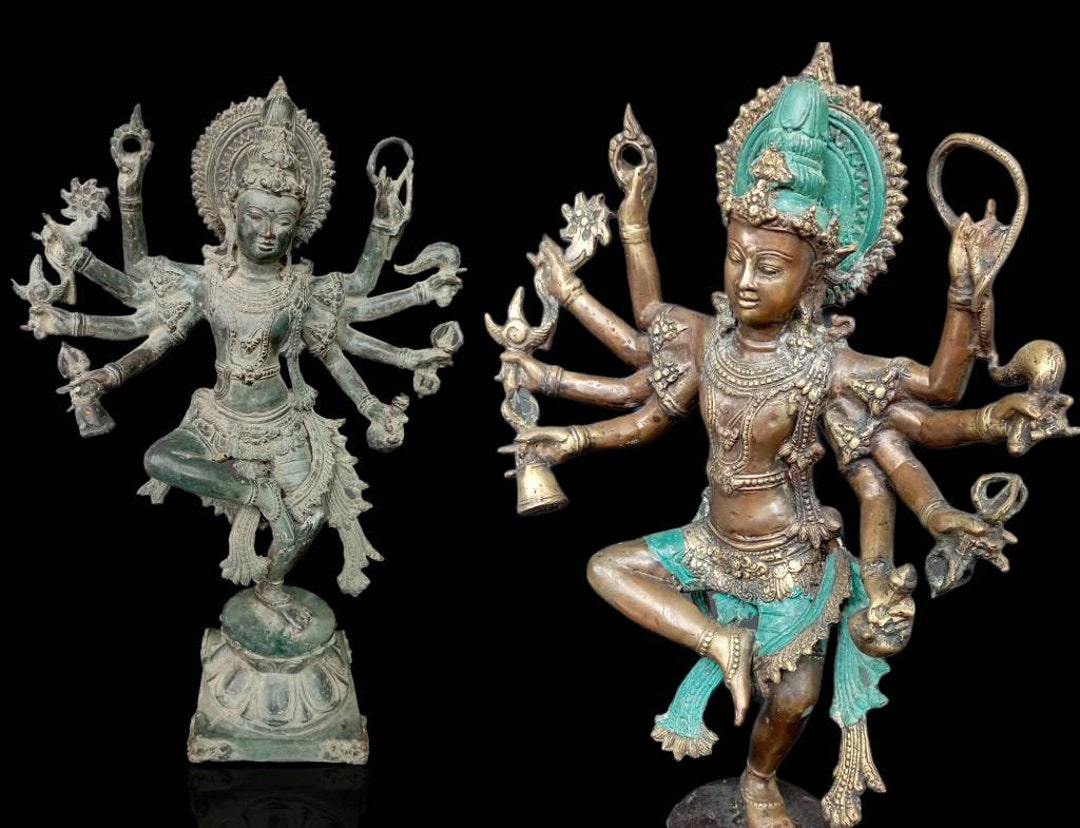 Mahakali Statue, 8 Arms Kali Statue, Maa Kali Statue, Goddess Kali ...