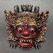 Boma Wooden Mask Boma Mask Wood Carving Wooden Balinese - Etsy