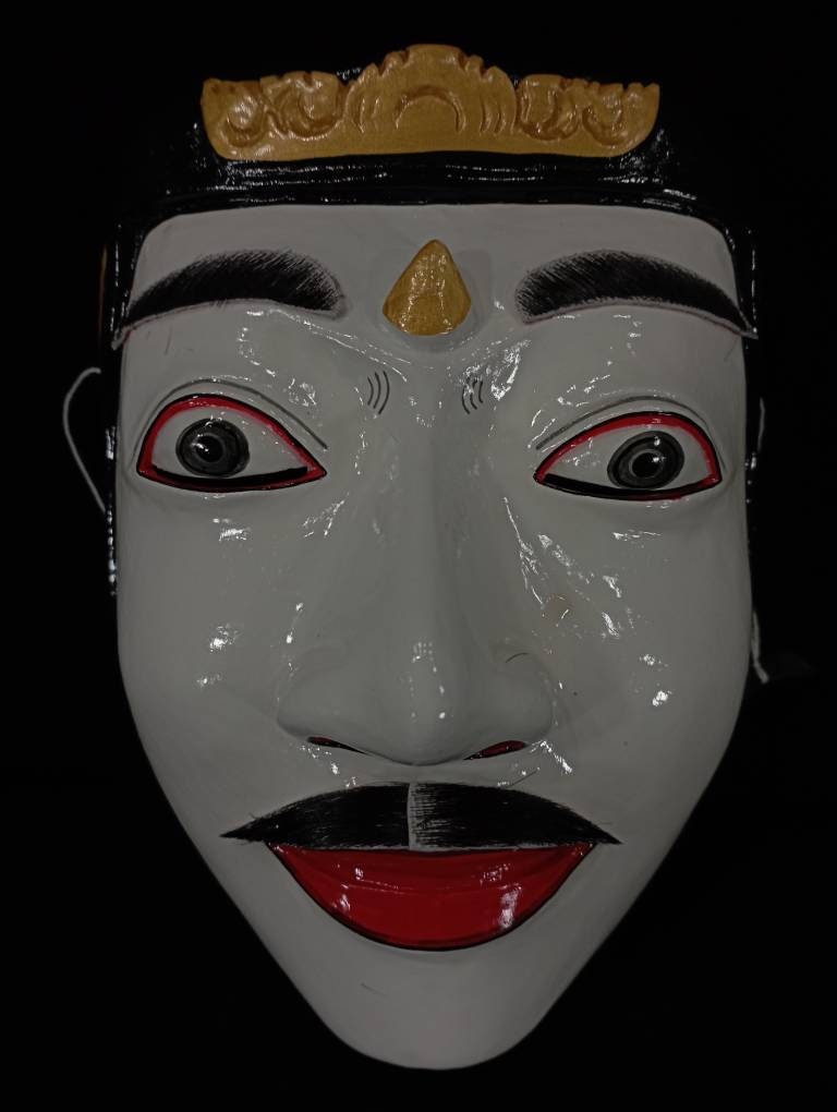 Rama Sita Mask Wedding Wooden Mask Wooden Balinese Mask Wood Carving ...