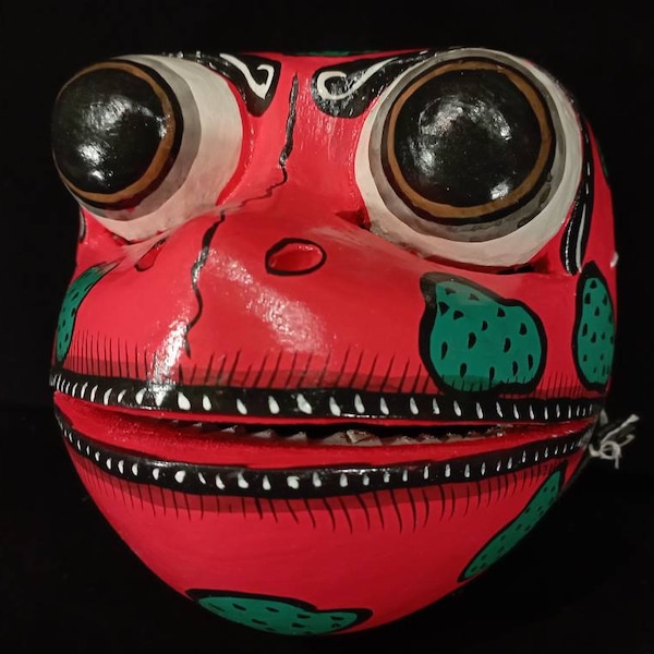 Frog Mask - Etsy