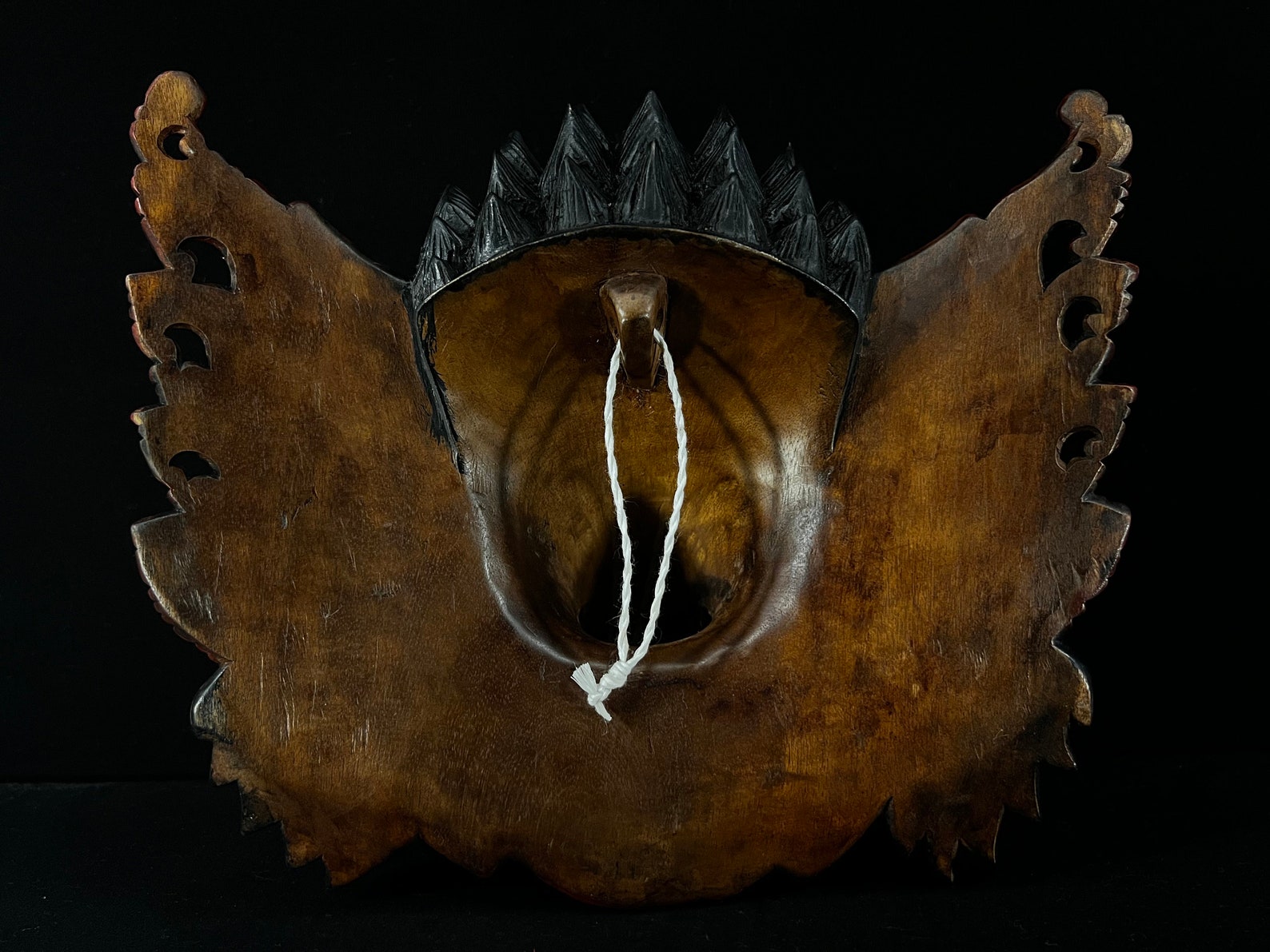 Narasimha King Lion Wooden Mask Balinese Mask Wood Carving Wall Mask ...