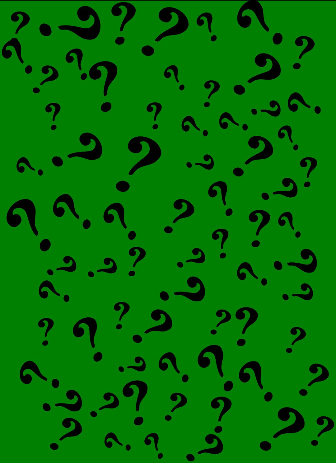 The Riddler Question Mark Wallpaper