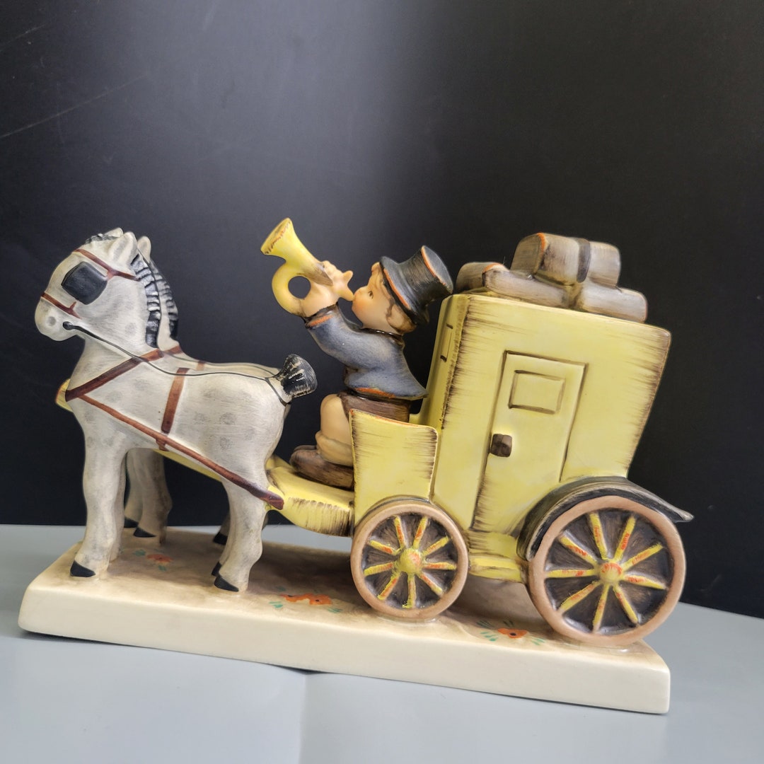 Hummel the Mail is Here Figurine - Etsy