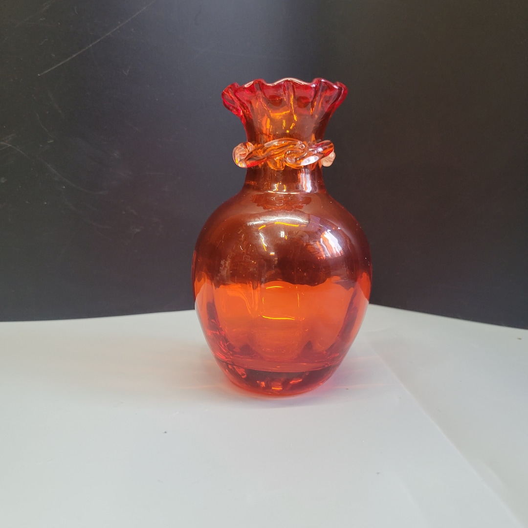 Pilgrim Glass Vase - Etsy