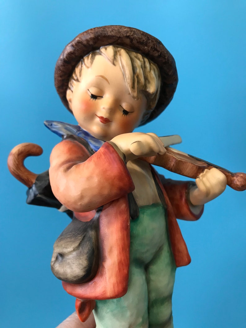 Vintage Hummel little Fiddler Figurine - Etsy