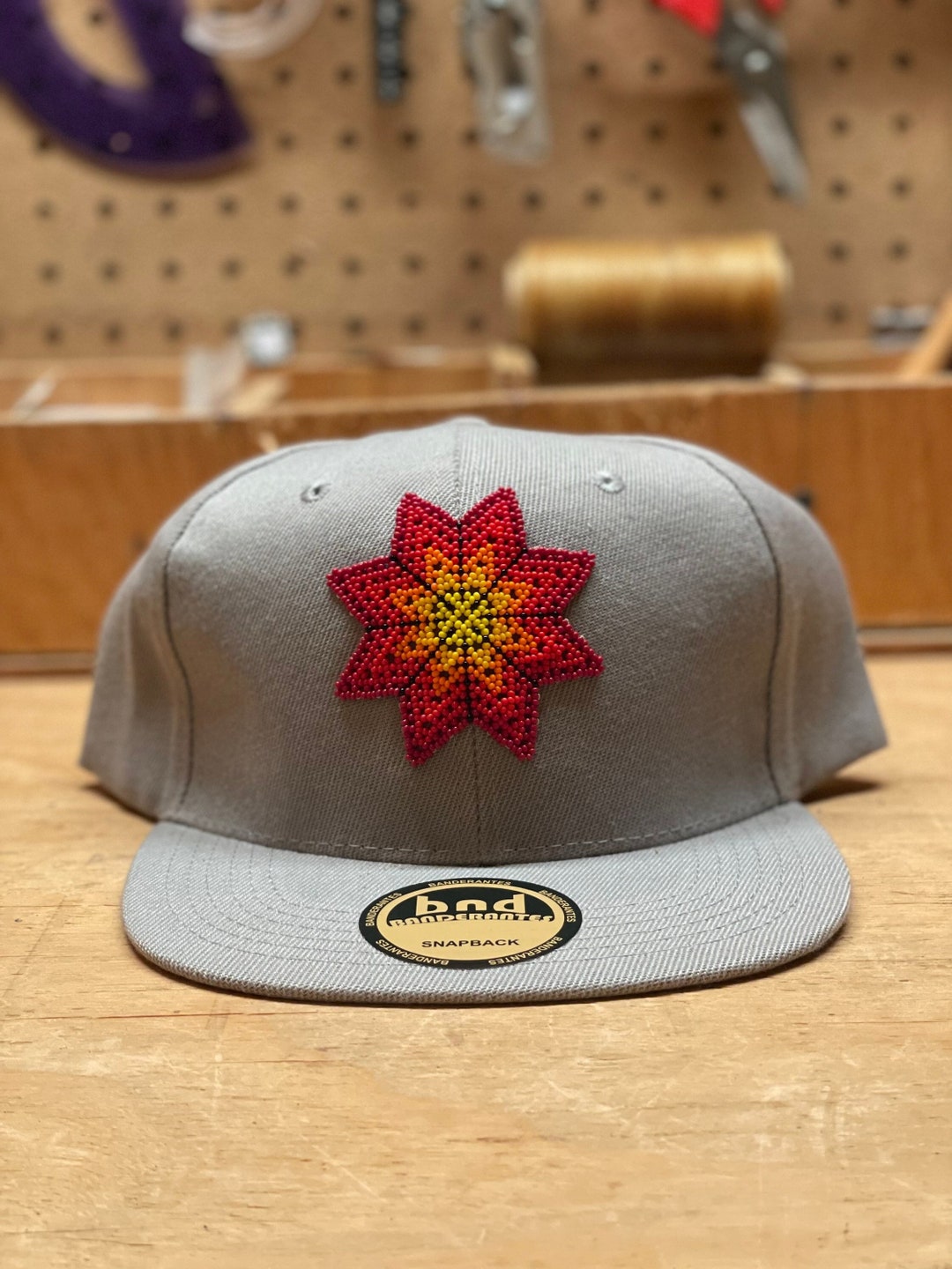 Wixarika Beaded Hat Huichol Indigenous Fair Trade Peyote Beaded ...