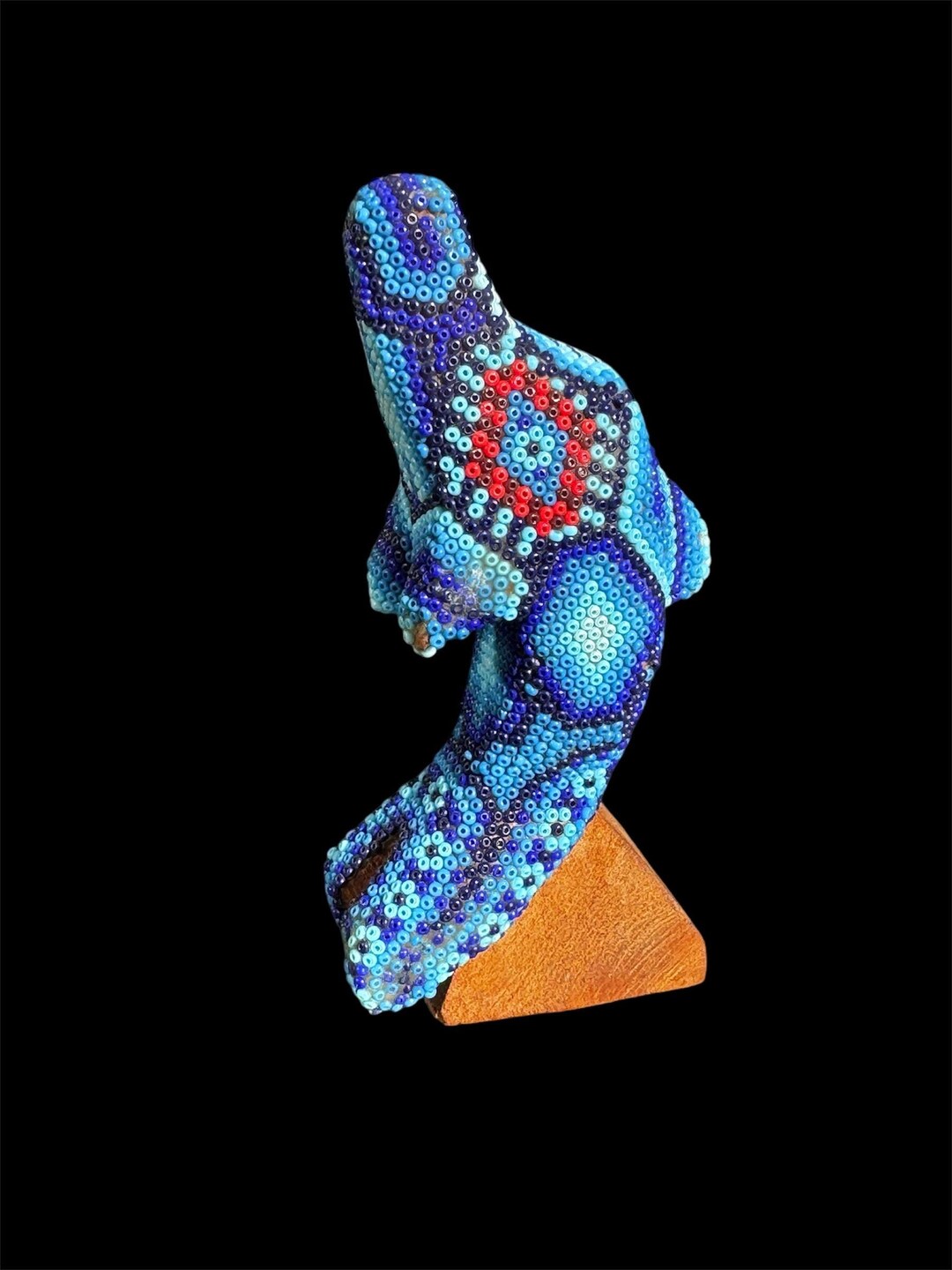 50% DISCOUNT Beaded Huichol Indigenous Fair Trade Beaded Dolphin ...