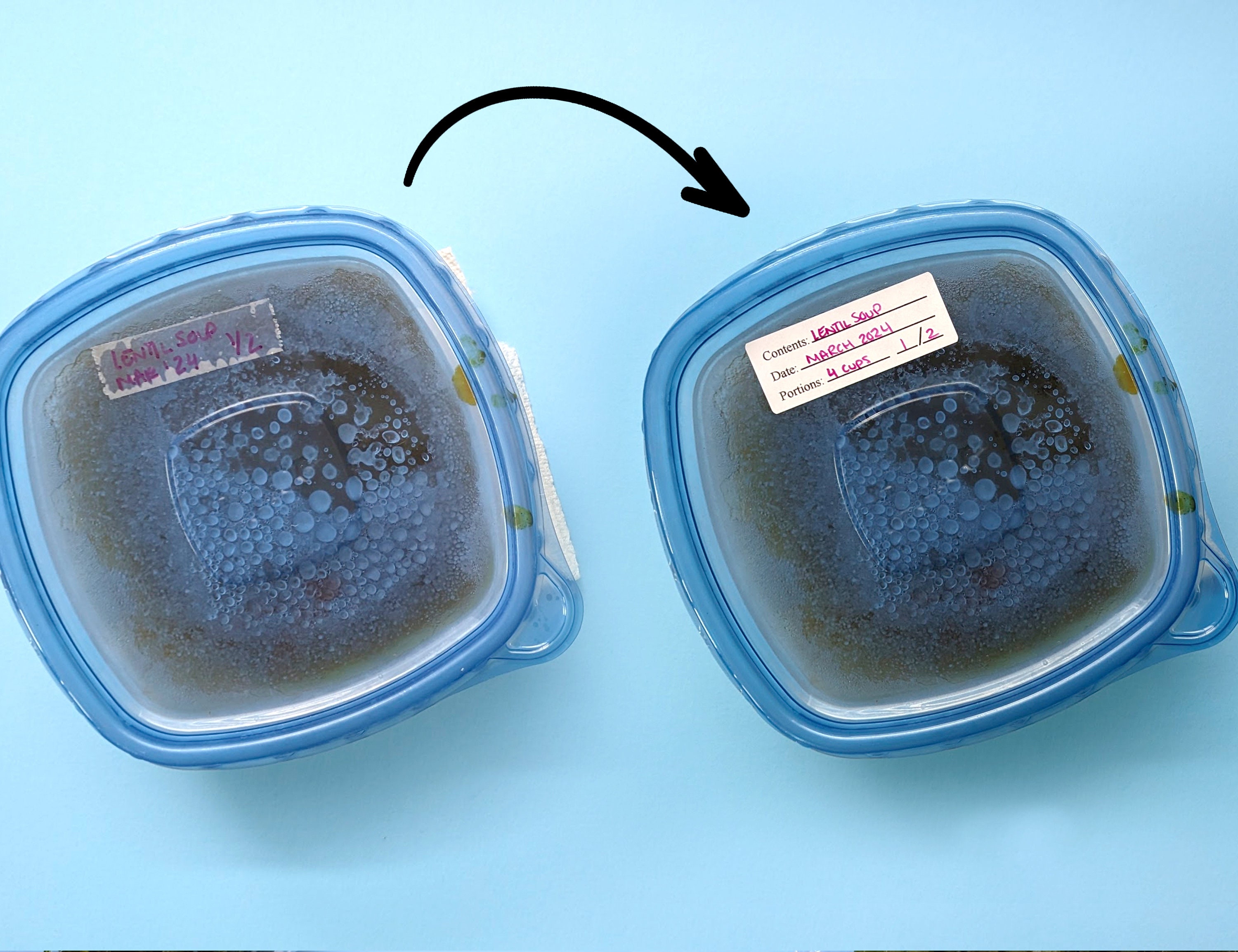 Meal Prep Food Labels Printable PDF | Fridge & Freezer Organization ...