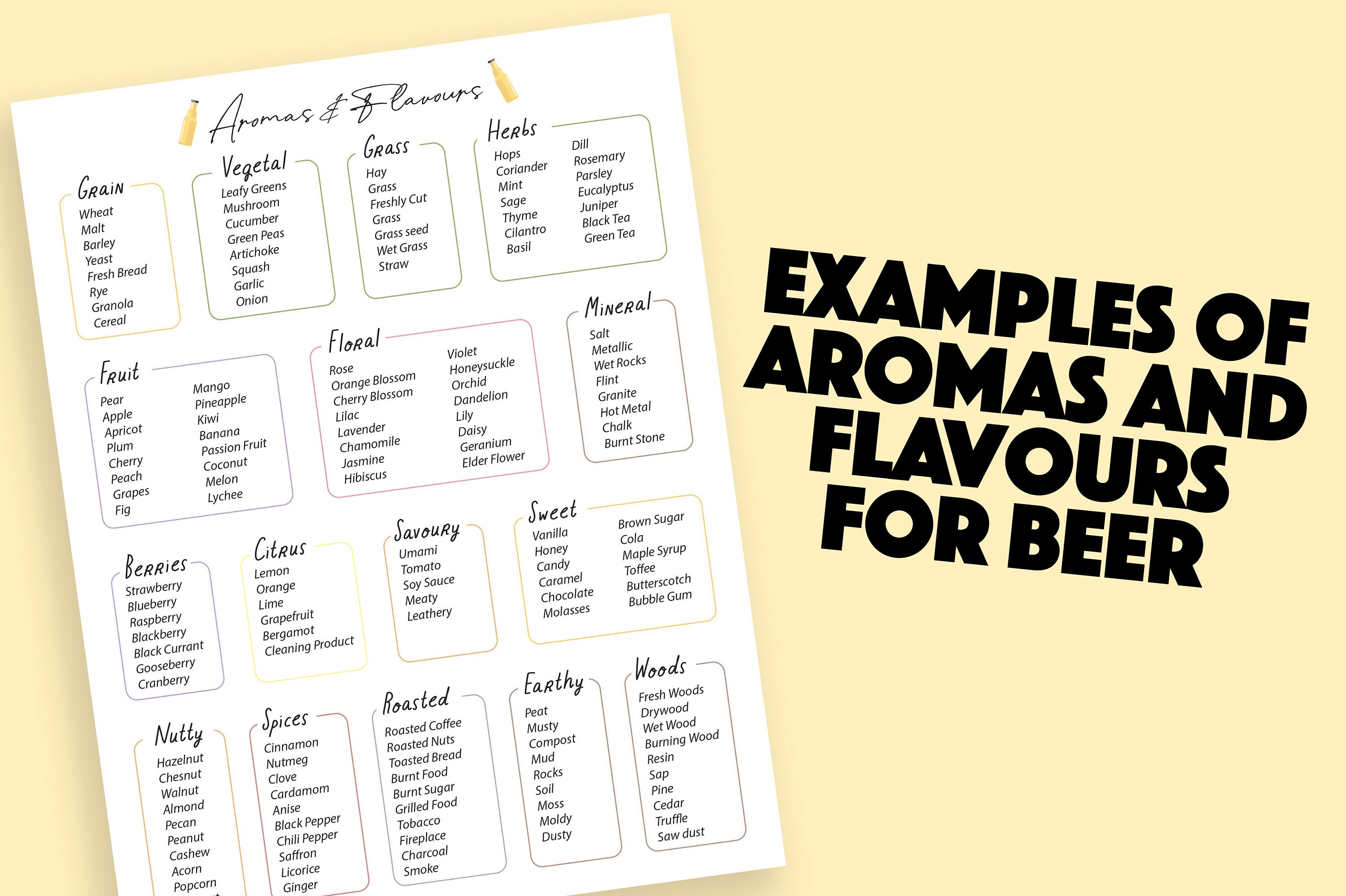 Beer Tasting Guide: Beer Tasting Notes | Beer Aromas & Beer Flavour ...