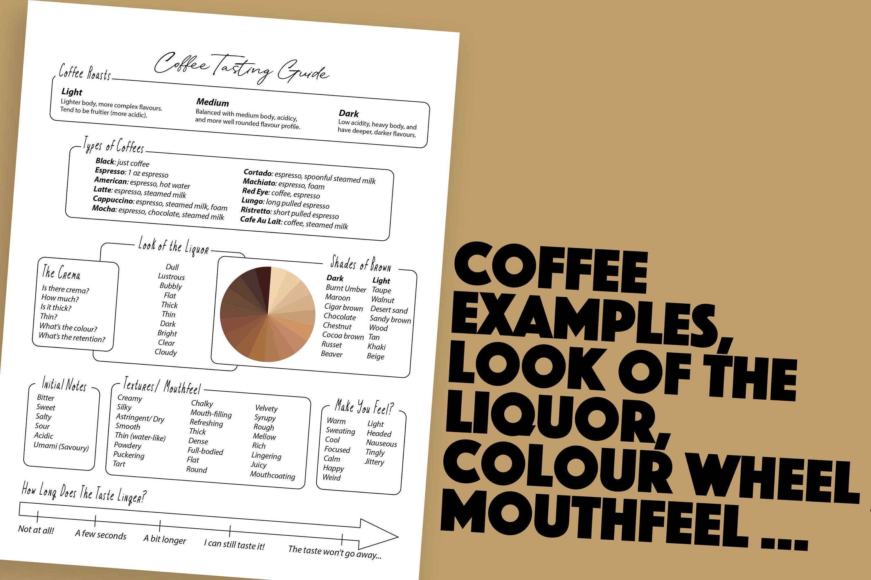 Coffee Tasting Guide: Coffee Tasting Notes | Coffee Aromas & Flavour ...