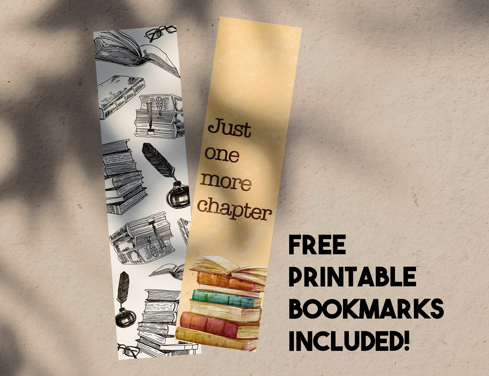 Reading Bundle: Book Review, Tracker, Wish List, Bookmarks (digital ...