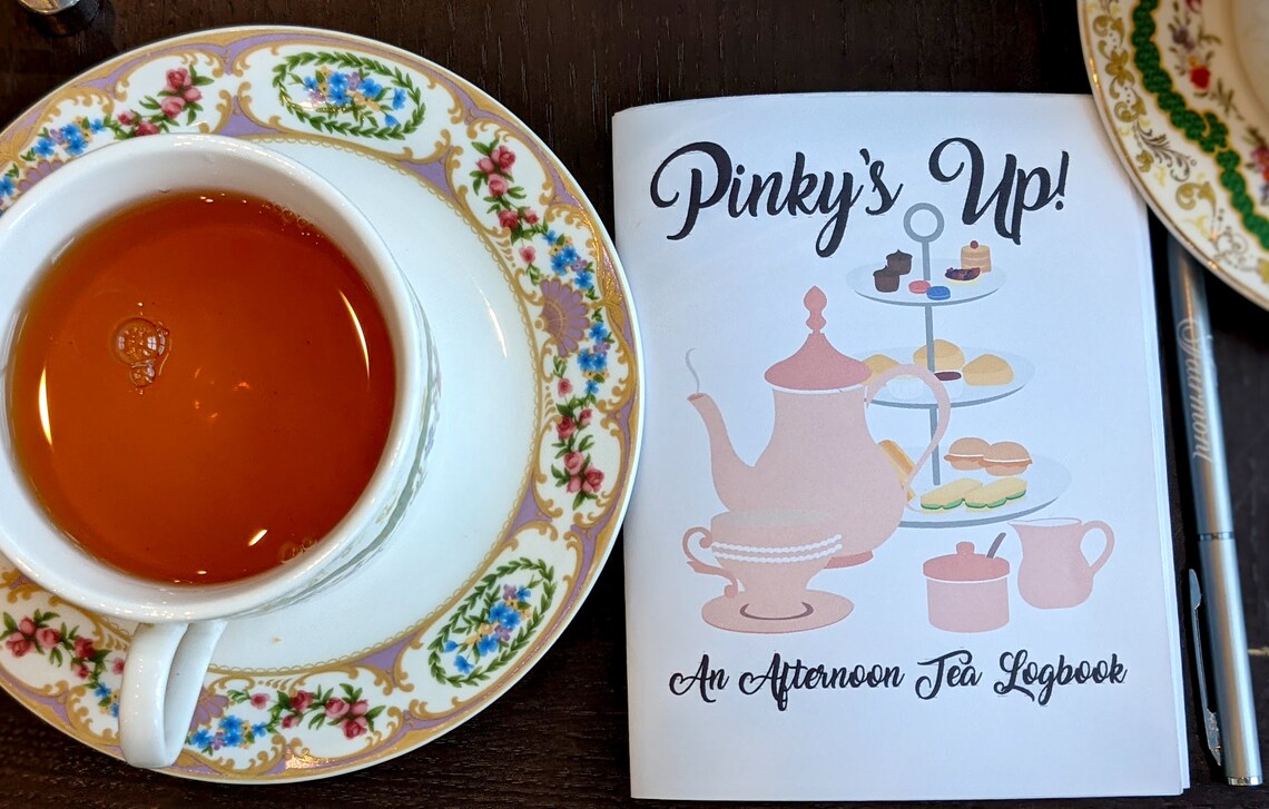 Afternoon Tea Logbook | High Tea Journal | Printable & Digital File ...