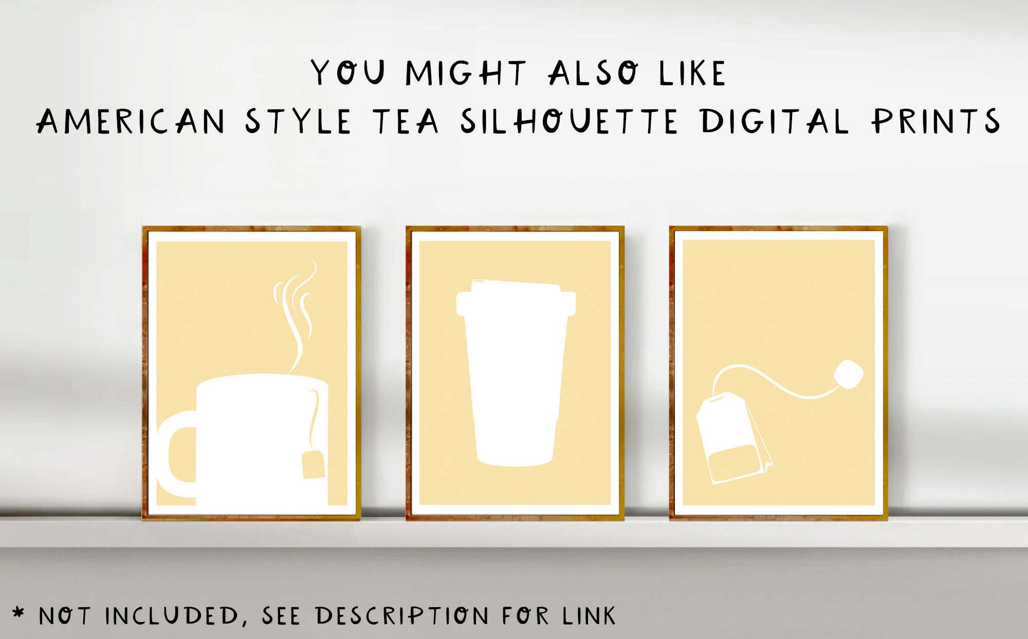 High Tea Digital Prints Tea Party Wall Art Printable Digital Download ...