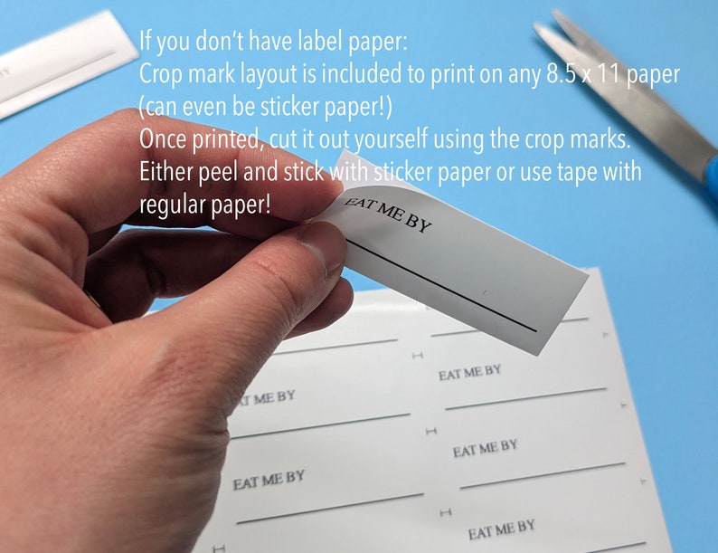 Printable Food Expiration Labels: Pantry Organization (avery 5160 ...