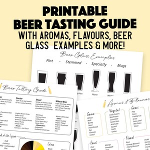 Beer Tasting Guide: Beer Tasting Notes | Beer Aromas & Beer Flavour ...