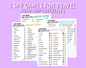 Road Trip I Spy - Etsy