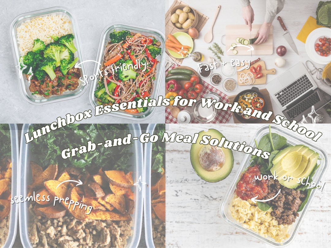 Lunchbox Essentials for Work and School - Grab-and-go Meal Solutions - Etsy
