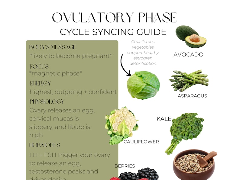 Hormone Balancing Meal Plan for Women Cycle Syncing & PMS Symptom ...